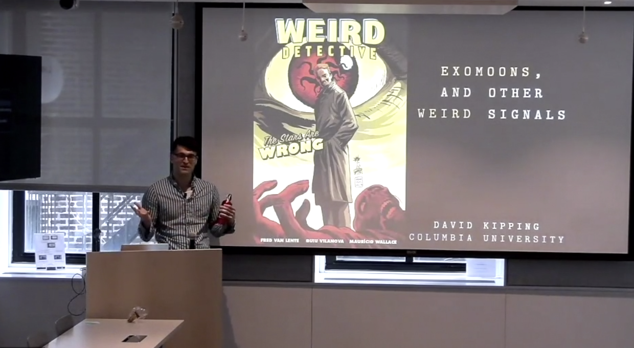 David Kipping: Exomoons and other weird signals