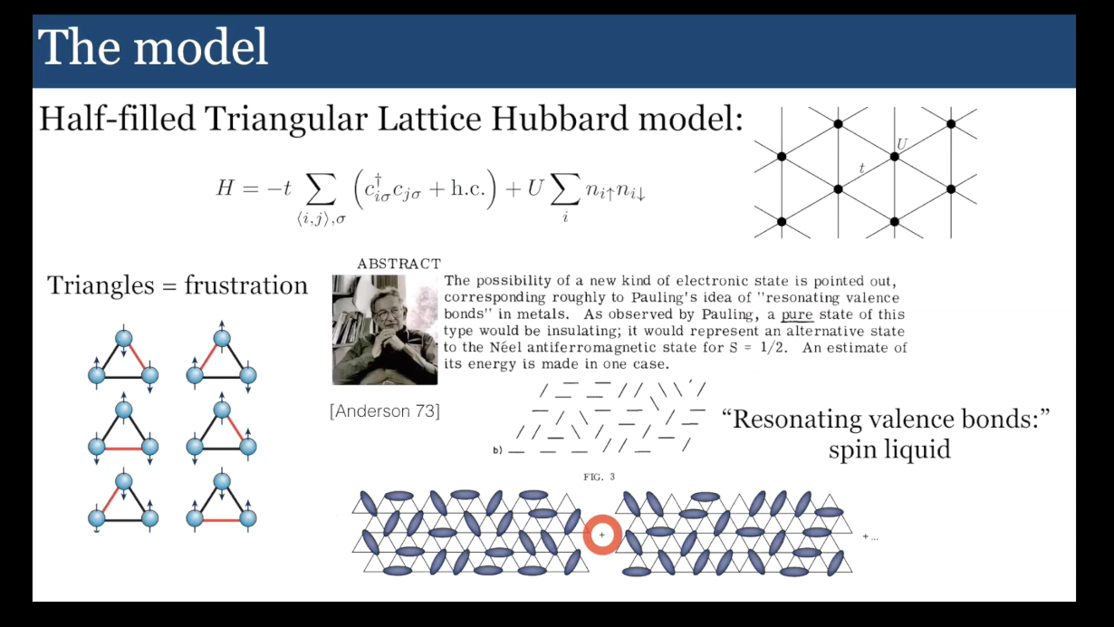 Michael Zaletel: Chiral Spin Liquid Phase of the Triangular Lattice Hubbard Model