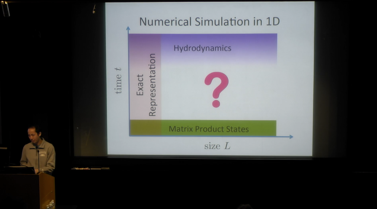 Roger Mong: Quantum Dynamics of Thermalizing Systems (in one-dimensions)