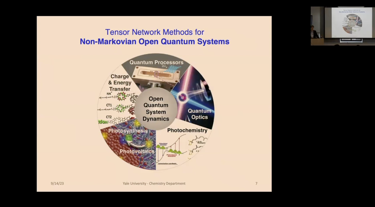 Victor Batista: Simulations of Open Quantum System Dynamics with ...